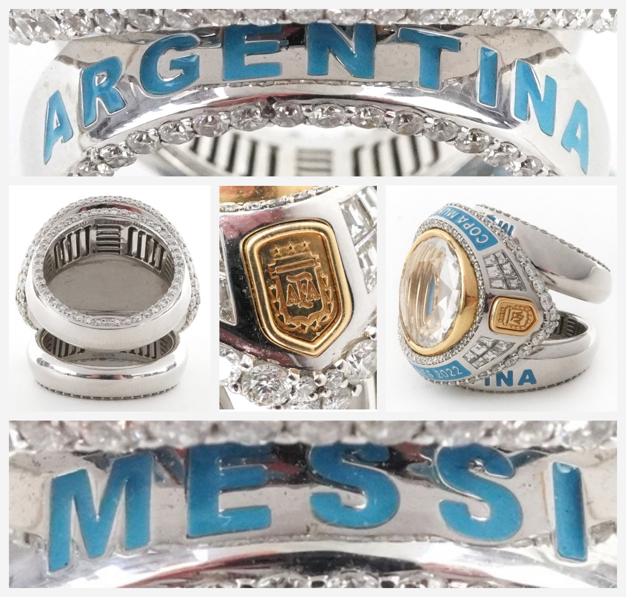 Chiếc nhẫn World Cup của Messi lên sàn đấu giá - WJE Magazine